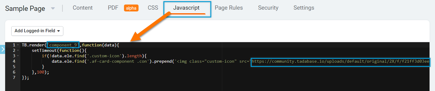 Use A Custom Icon In Card Tadabase
